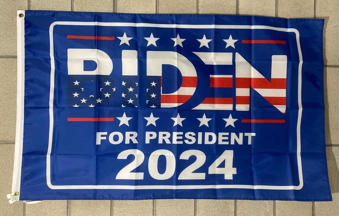 Joe Biden President 2024 Flag FREE USA SHIP Save America Harris Vote ...
