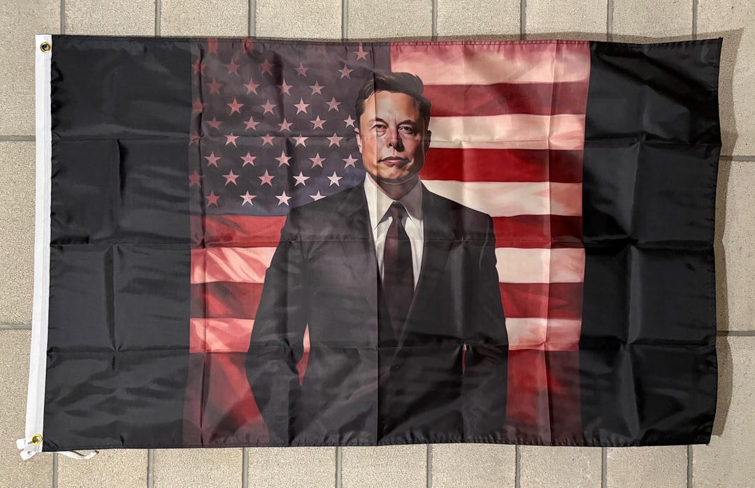 Elon Musk Maga Flag FREE USA SHIP Donald Trump the Truth X Free Speech ...