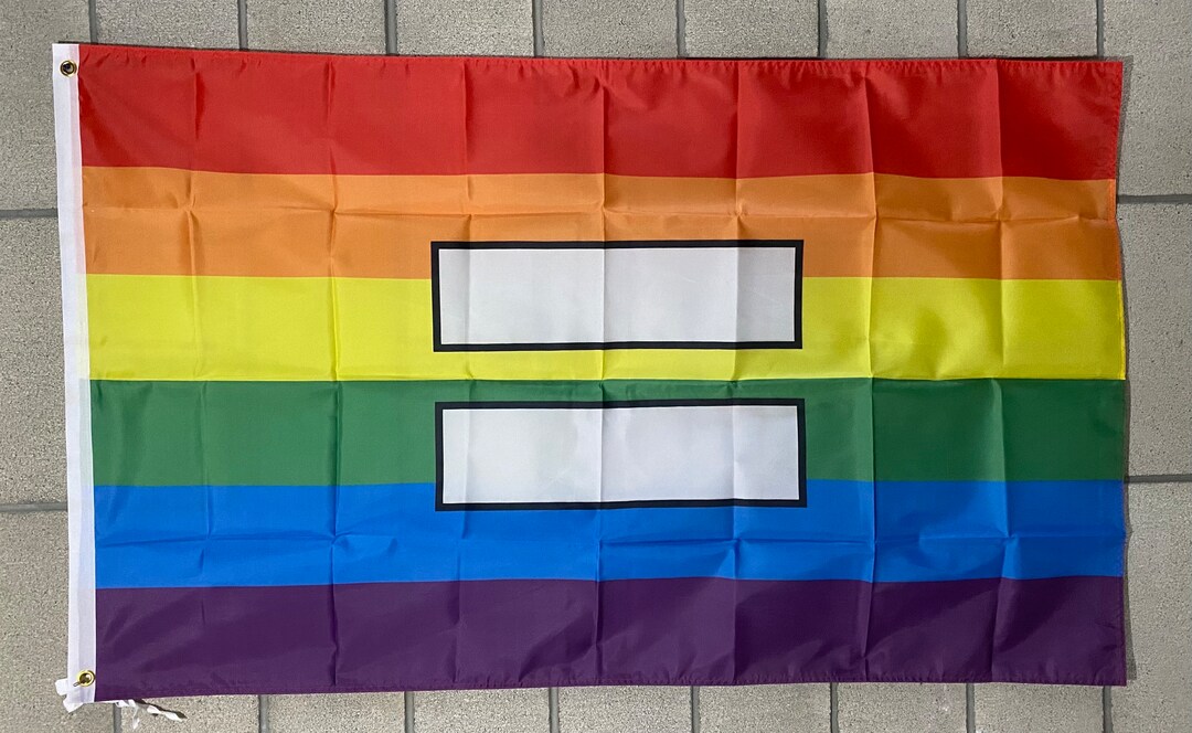 Equality Flag FREE USA SHIP Pride Love Same Sex Marriage Human Rights ...