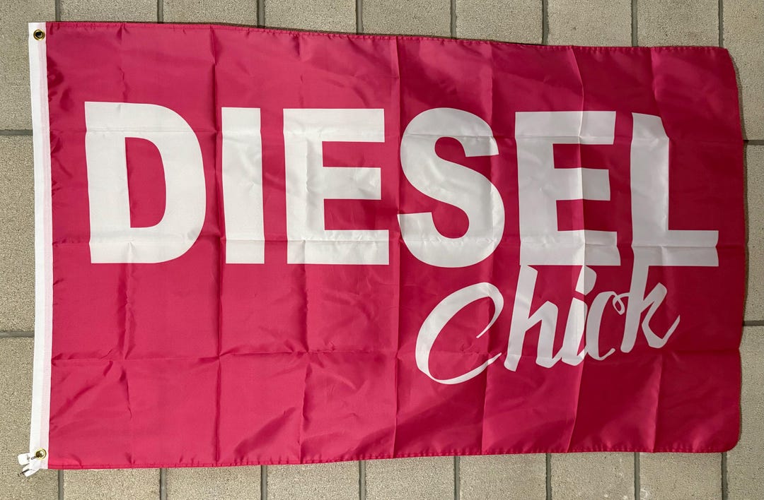 Diesel Truck Flag FREE USA SHIP Garage Wrench Mechanic Boost Turbo ...
