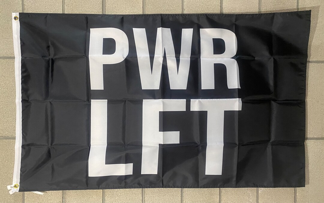 Power Lift Flag FREE USA Ship Work Out Motivation Train Lift Gym Man ...