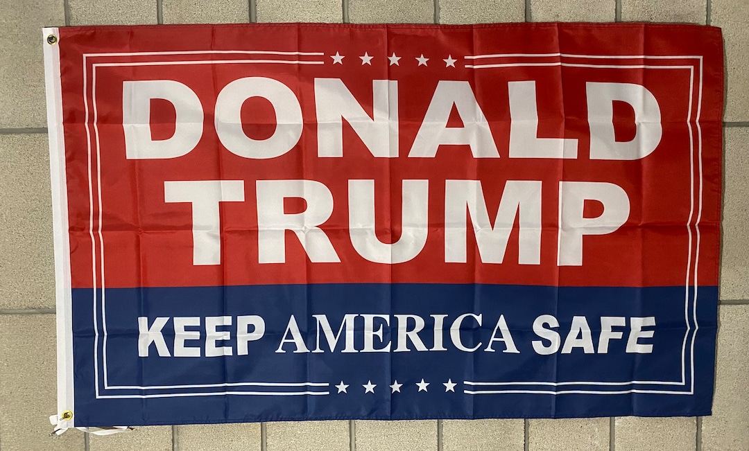 Donald Trump JD Vance President Flag FREE Usa SHIP Maga Republican ...
