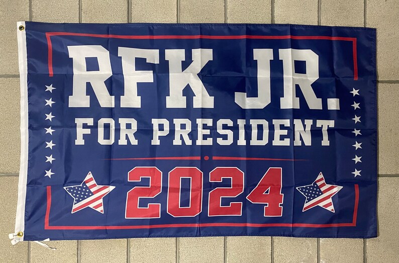 Robert Kennedy Jr President 2024 Flag FREE USA SHIP Save America Vote ...