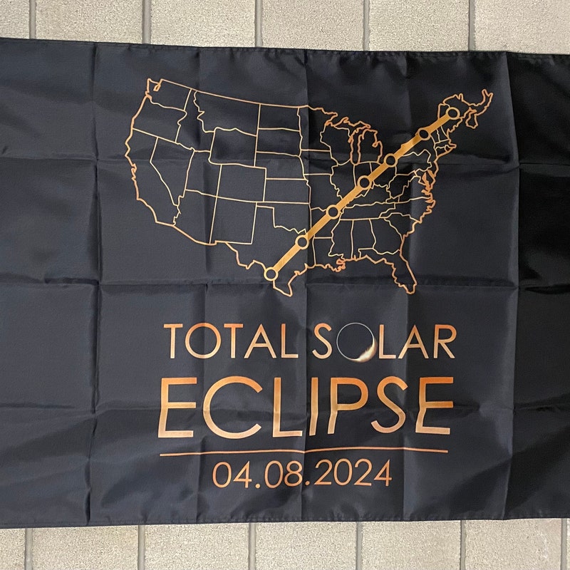 Solar Eclipse Flag - Etsy