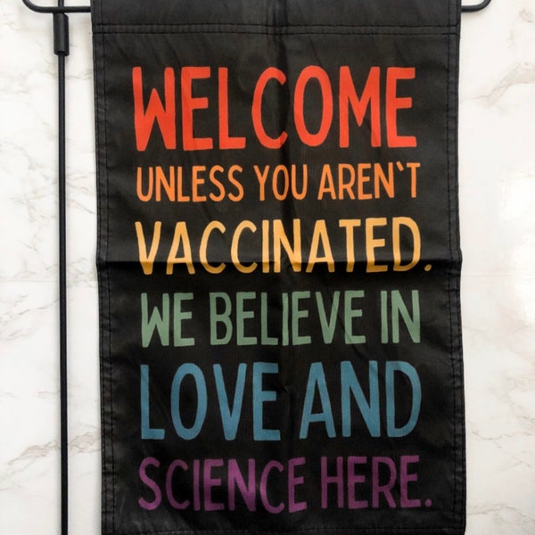 We Believe in Science Flag - Etsy