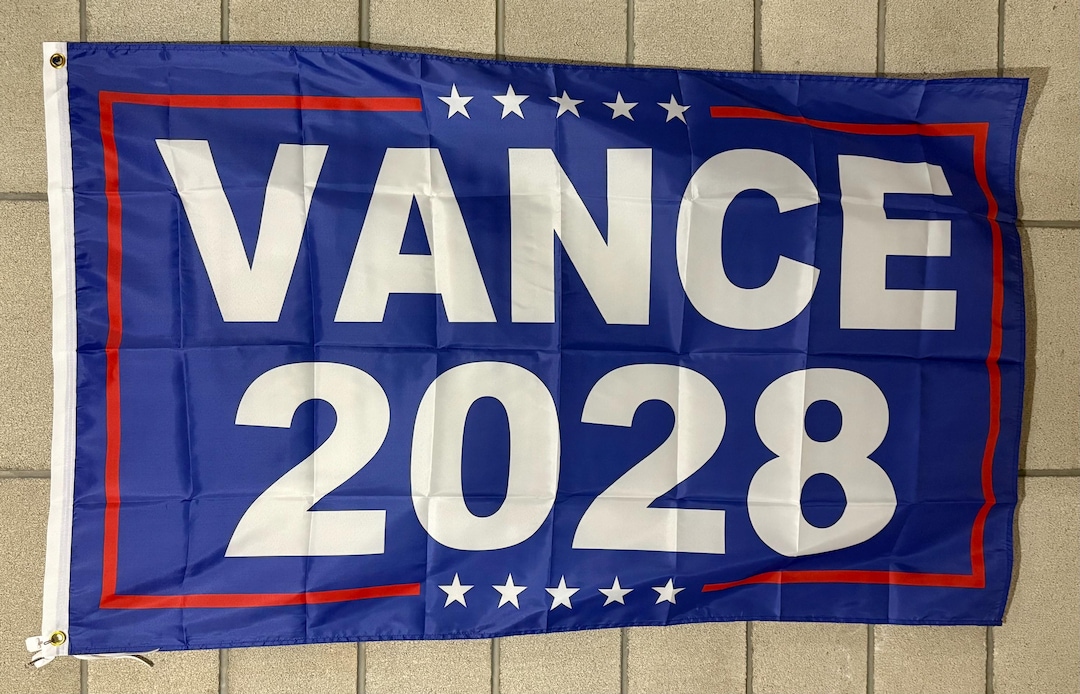 JD Vance President 2028 Flag FREE Usa SHIP Maga Trump Vote Republican ...