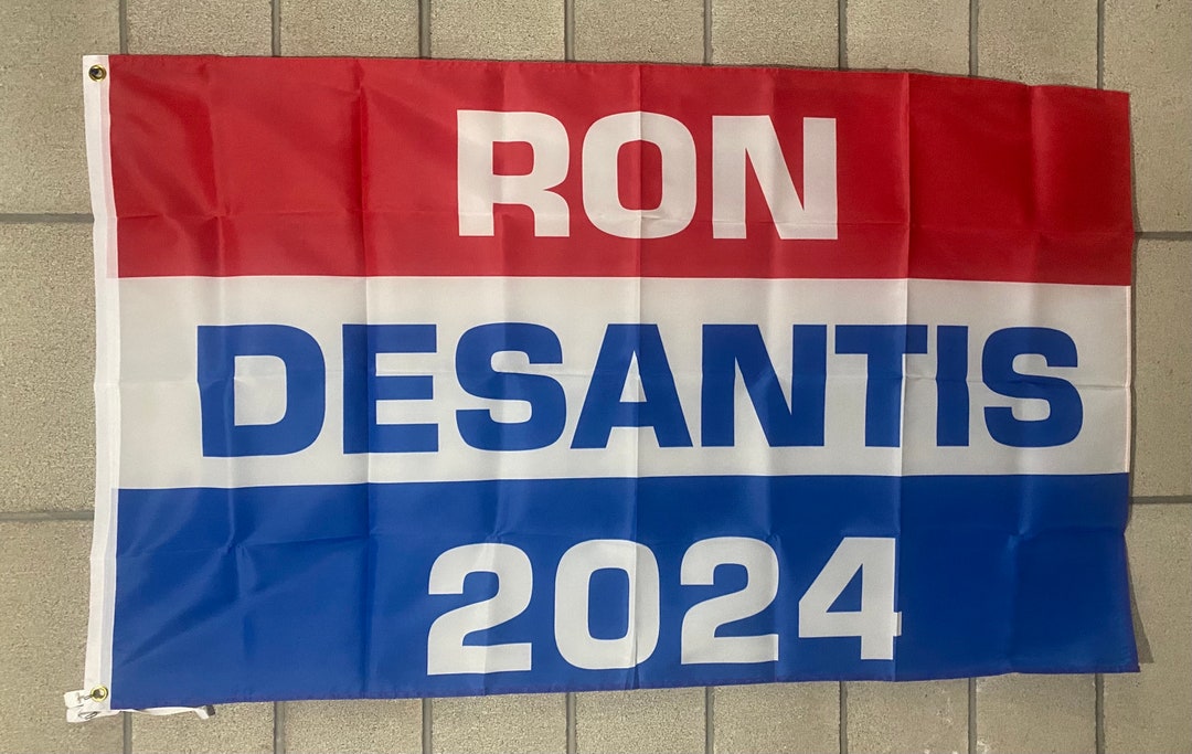 Ron Desantis 2024 Flag FREE USA SHIP President Freedom Red Wave Florida ...