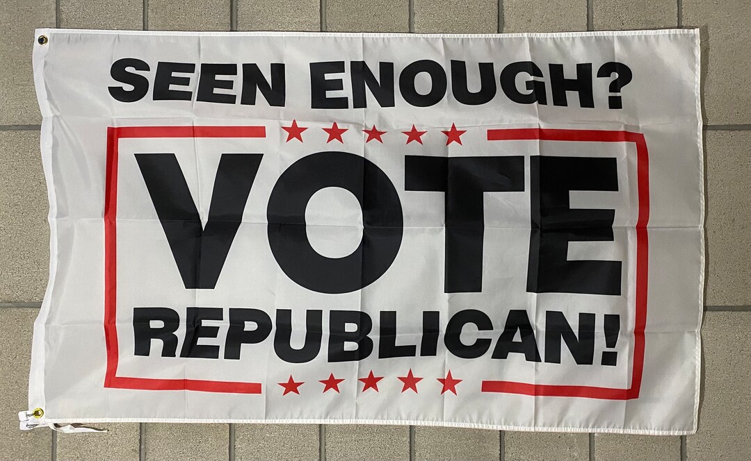 Vote Republican Flag FREE USA SHIP President November Election Save ...