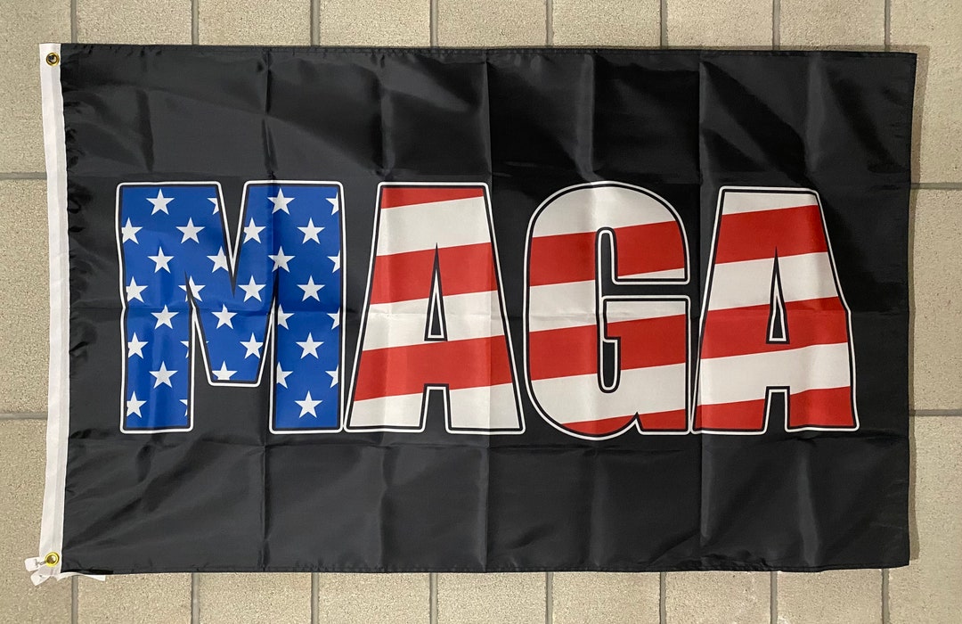 Donald Trump Maga Flag FREE USA SHIP Red White and Blue Vote Republican ...