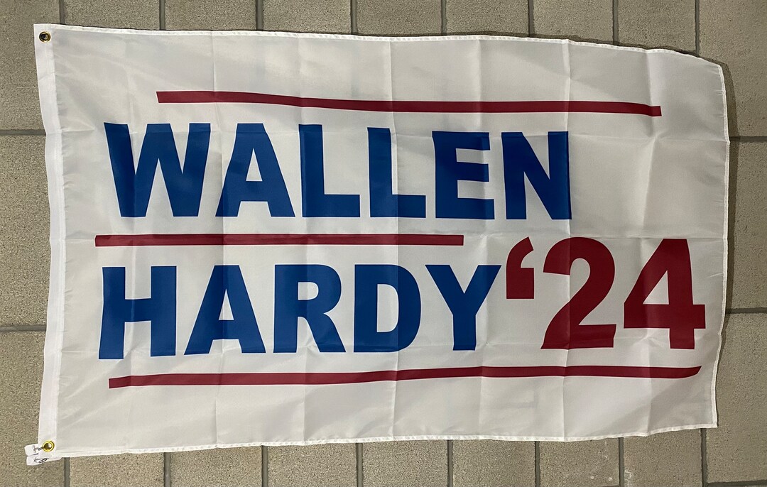 Wallen Flag FREE USA Shipping Hardy 2024 Save America Country Music ...
