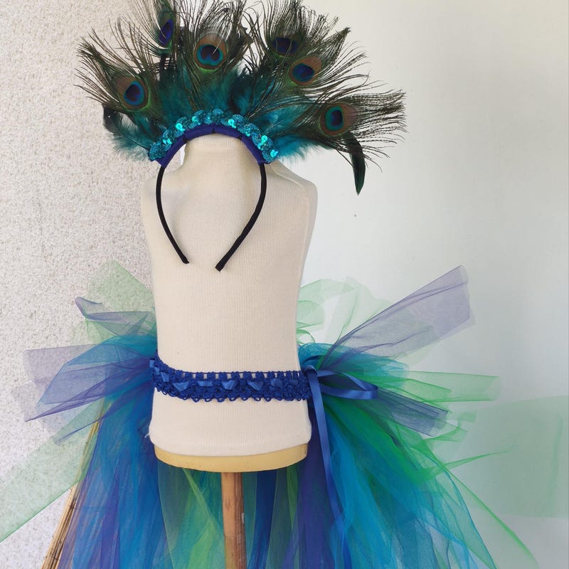 Peacock Tutu - Etsy