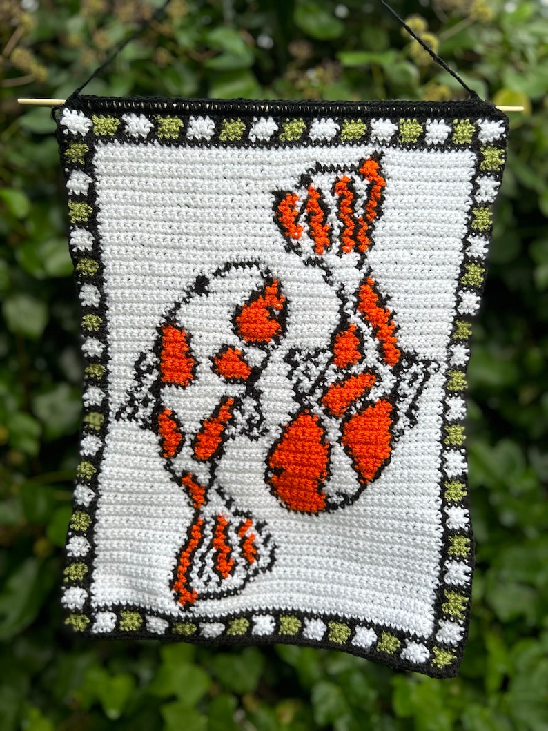Koi Fish Crochet Tapestry Pattern - Digital Download PDF | Japanese ...
