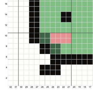 Cute Stardew Valley Junimo Stardrop Crochet Tapestry Pattern - PDF ...