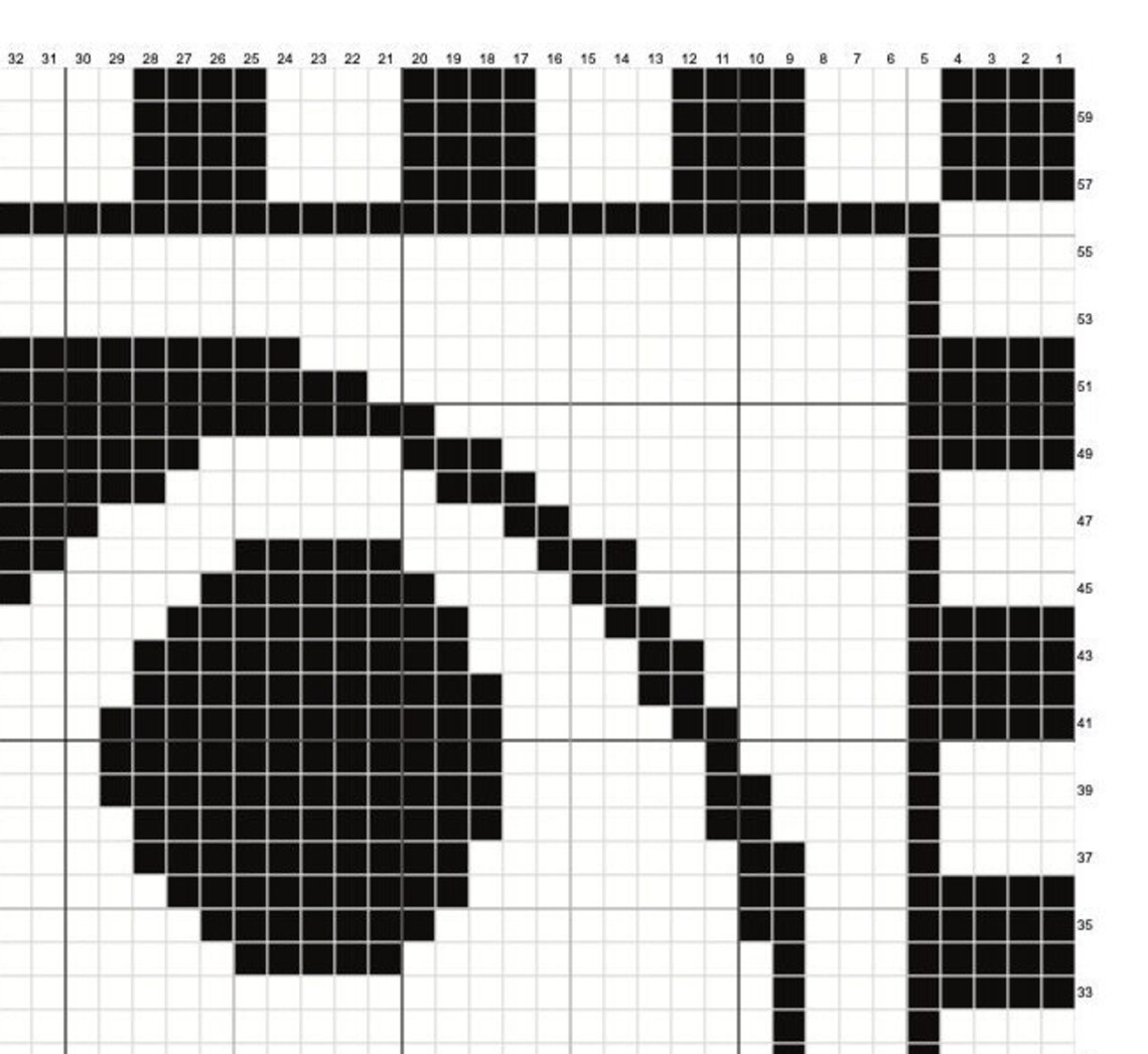 Yin Yang Crochet Tapestry Pattern - Digital Download PDF | Asian Symbol ...