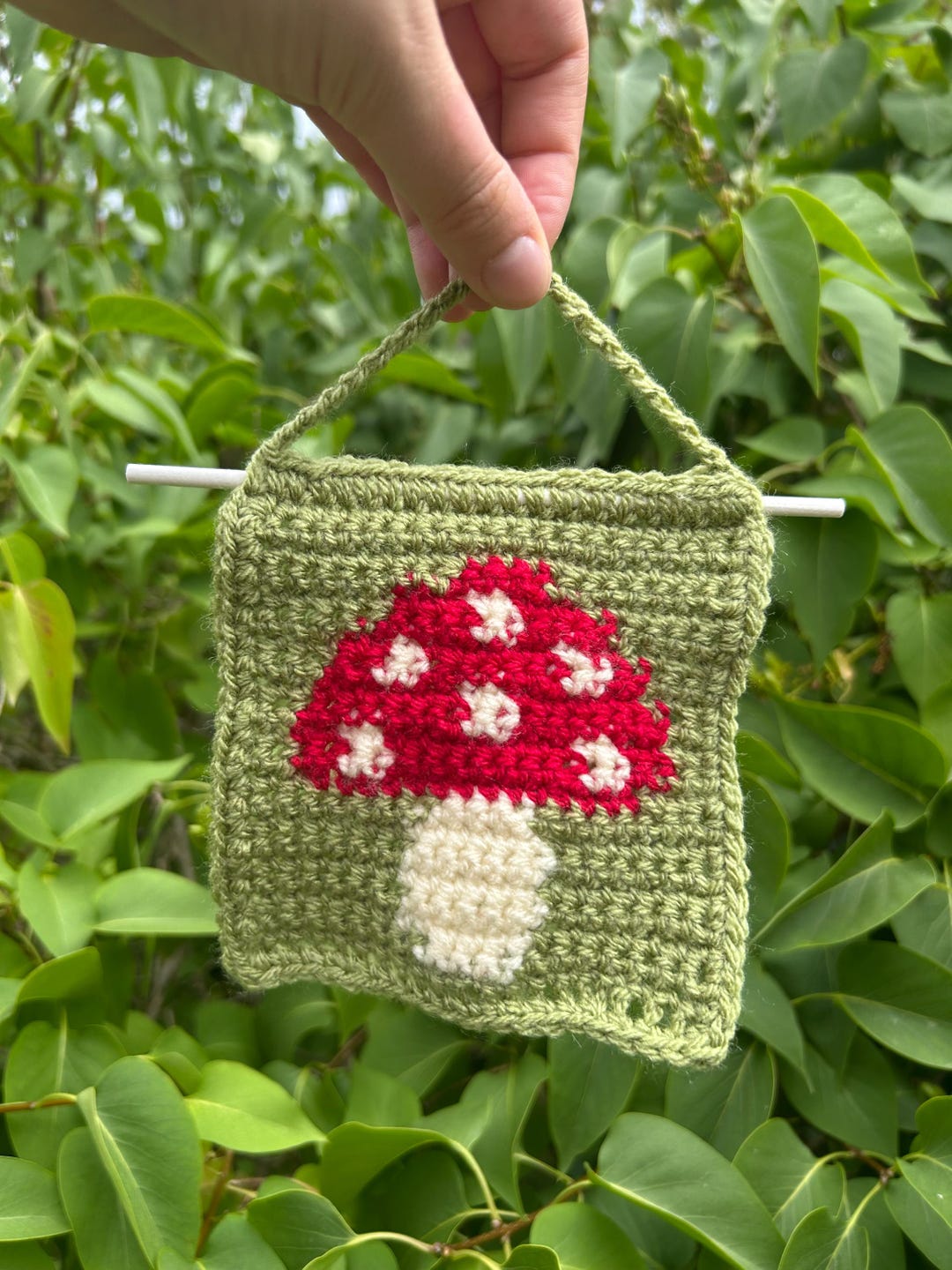 Mini Mushroom Crochet Tapestry Pattern - Digital Download PDF | Nature ...