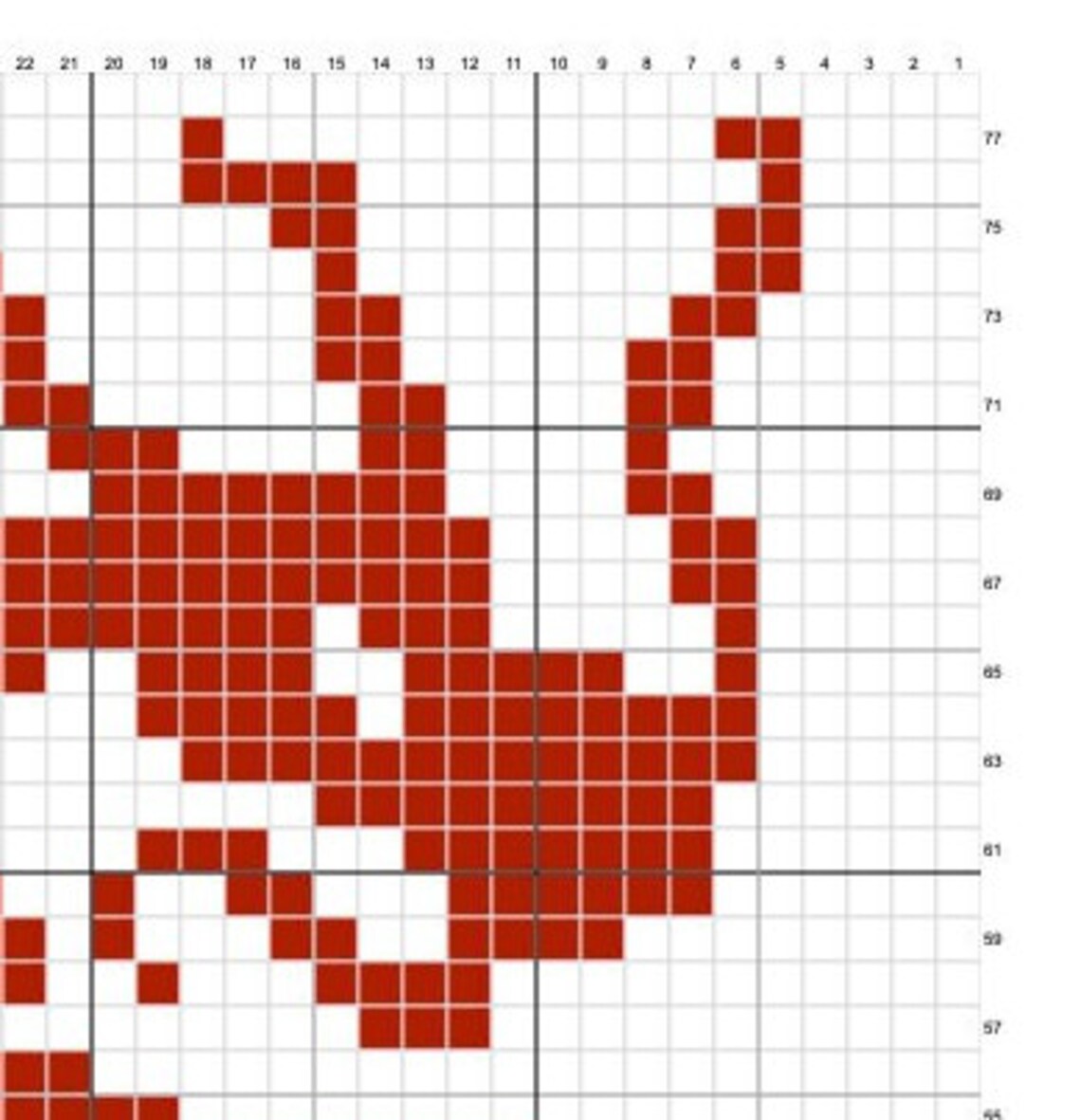 Chinese Dragon Crochet Tapestry Pattern - Digital Download PDF | Asian ...