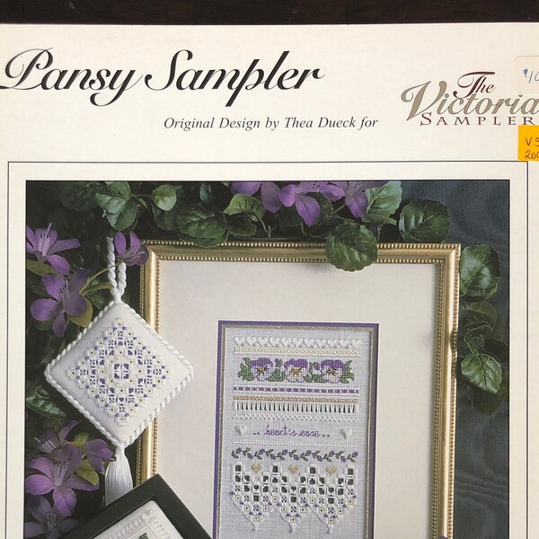 Victoria Sampler Alphabet - Etsy