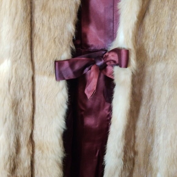 Vintage Genuine Rabbit Trench Coat, Vintage Fur - Etsy