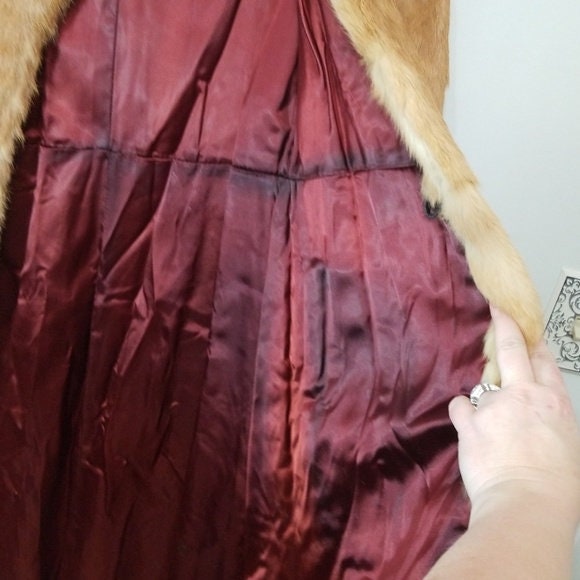 Vintage Genuine Rabbit Trench Coat, Vintage Fur - Etsy