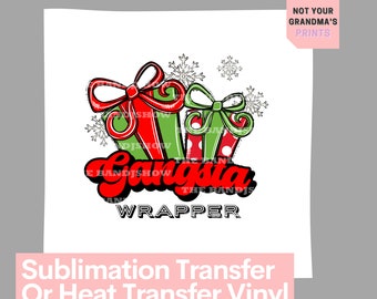 Ready to Press Cute Pink Christmas HTV and Sublimation Image - Etsy