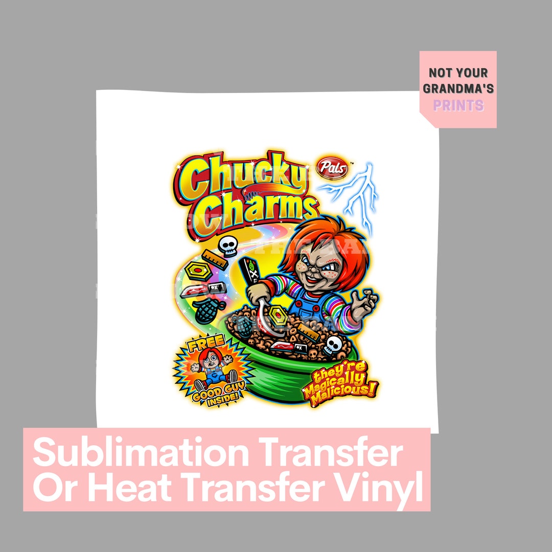 Ready to Press Chucky Charms They're Maliciously Delicious Colorful ...