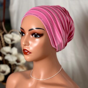 Embellished Turban With Swarovski Stones | One Size Fits All | Luxury ...