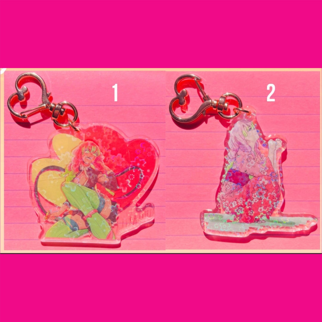 Mitsuri Keychain - Etsy