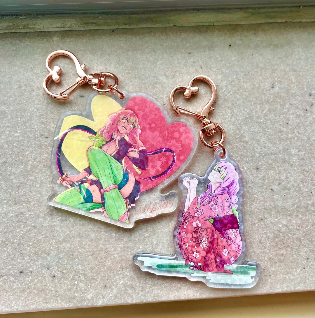 Mitsuri Keychain - Etsy