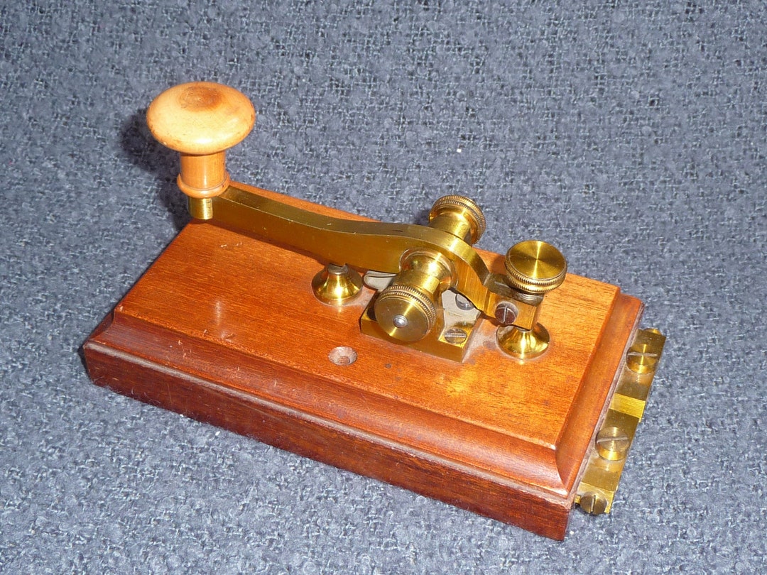 Antique Austro Hungarian Railroad or Post Office Telegraph Morse Code ...