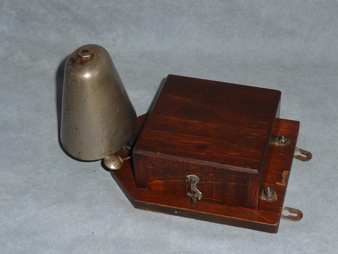 Antique Electric Door Bell Home House Alarm Ringer Türklingel Glocke ...