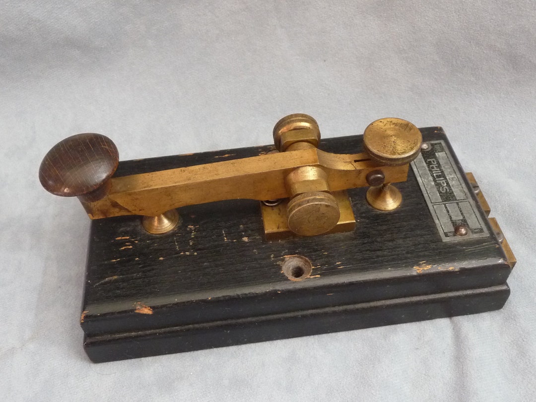 Antique Austrian Railroad Station or Post Office Telegraph Philips ...