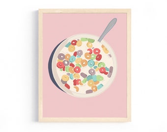 Fruit Loops Art - Etsy