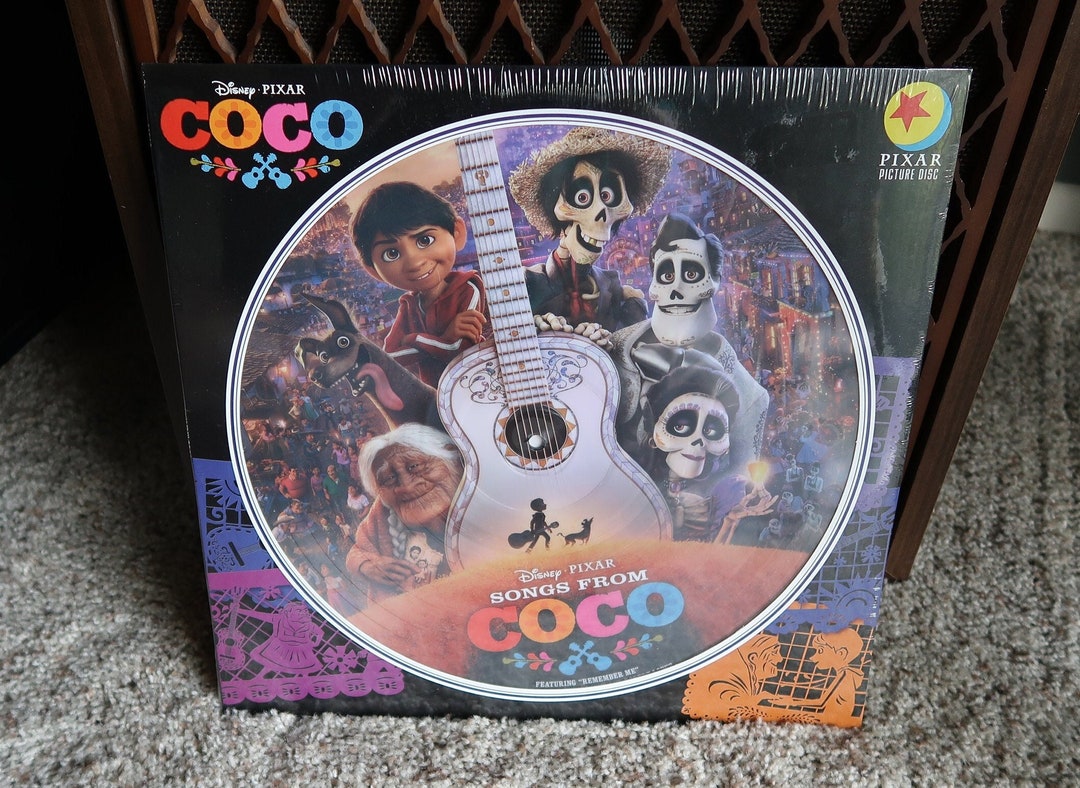 Coco Soundtrack Disney Pixar Picture Disc New Vinyl - Etsy