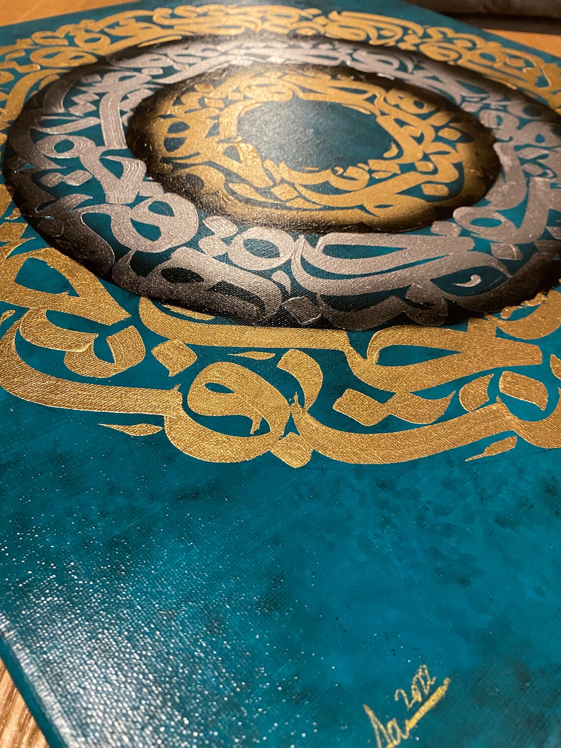 Carousel Letters, Persian Calligraphy, Modern Art, 3D Art, 3D ...