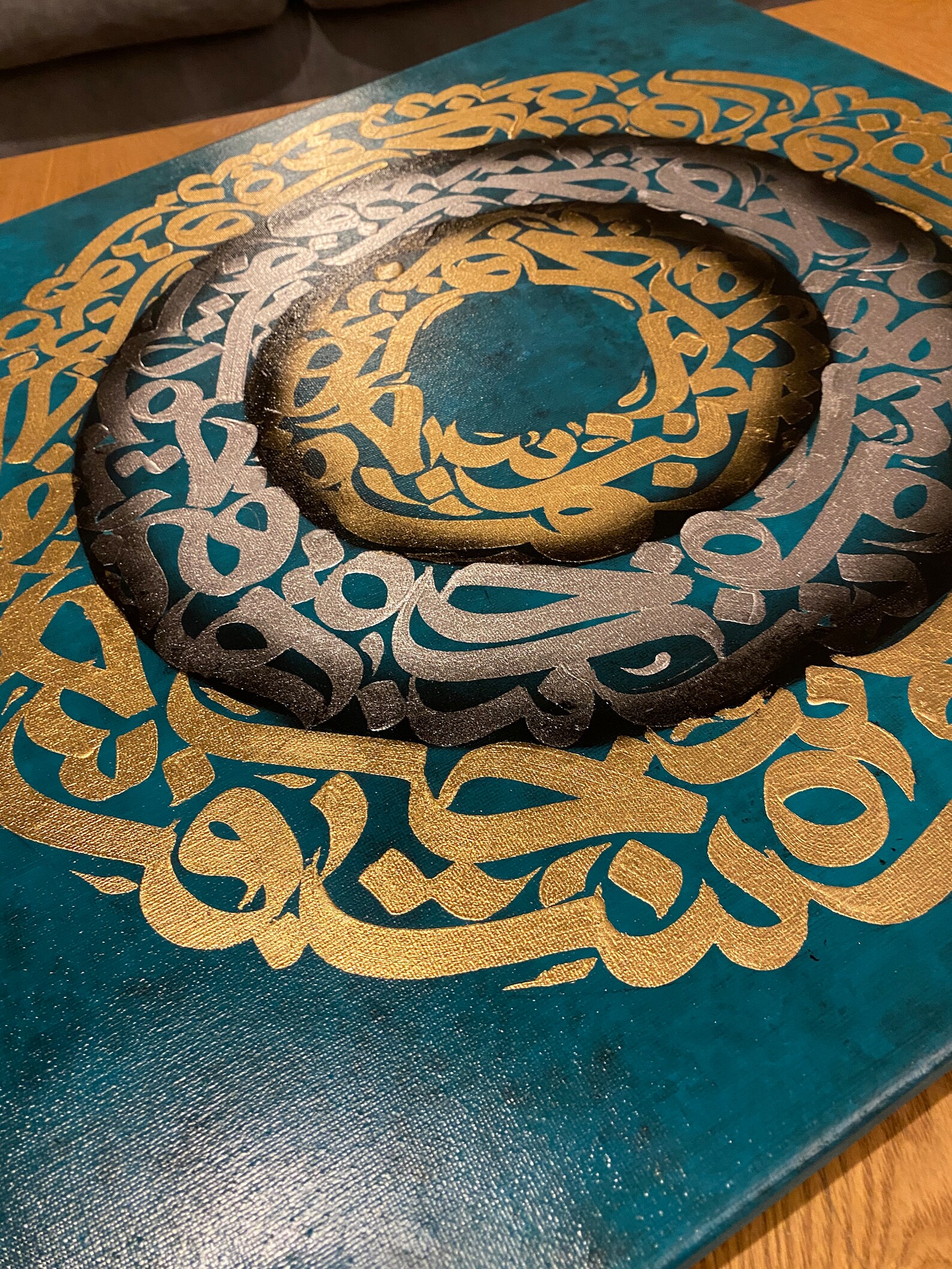 Carousel Letters, Persian Calligraphy, Modern Art, 3D Art, 3D ...