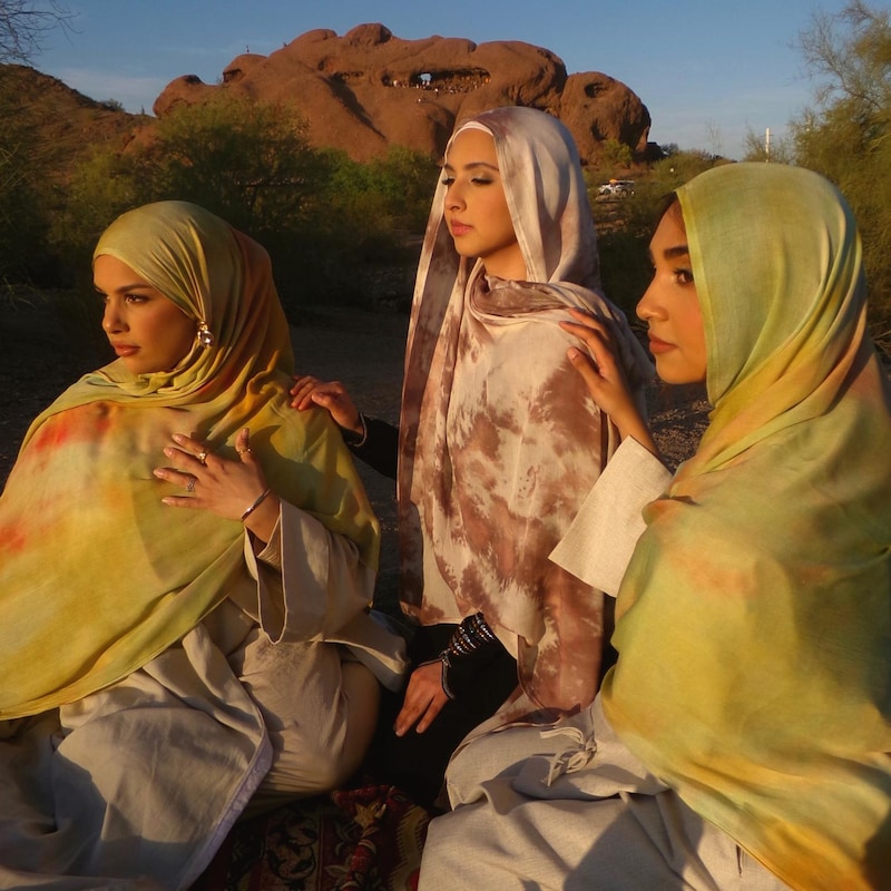 Yellow Hijab - Etsy