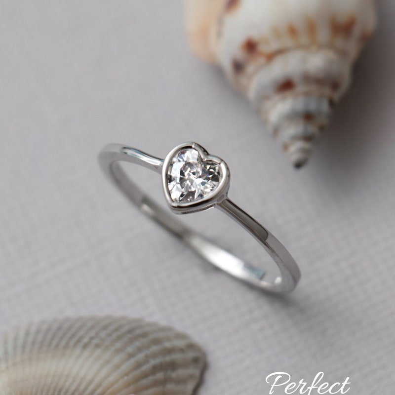 Silver Promise Ring - Etsy