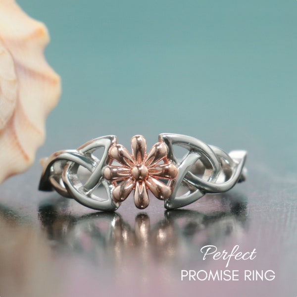 Silver Celtic Ring - Etsy