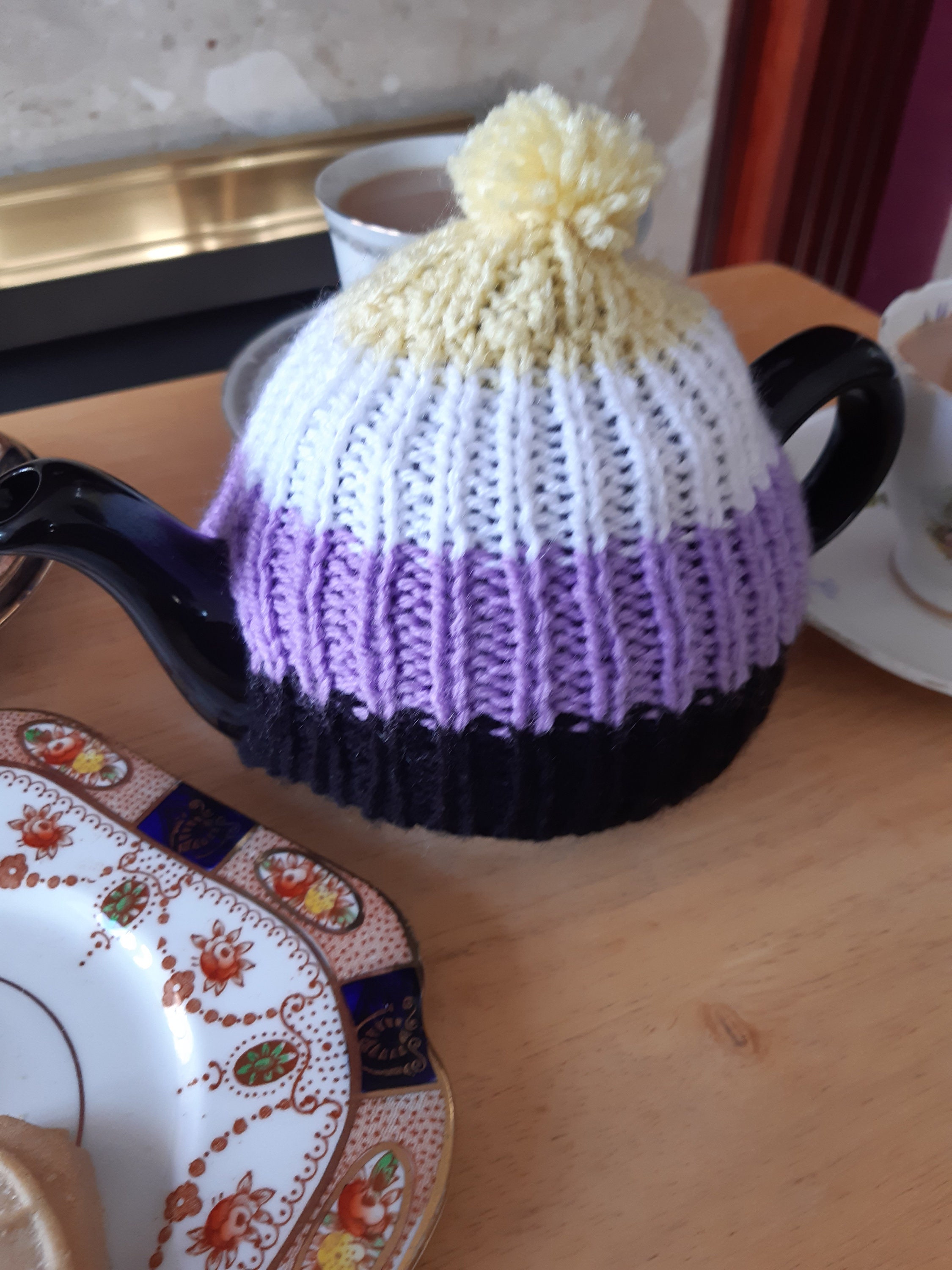 LGBTQ Teapot Cosy Non-binary Pride Flag Colours Hand - Etsy