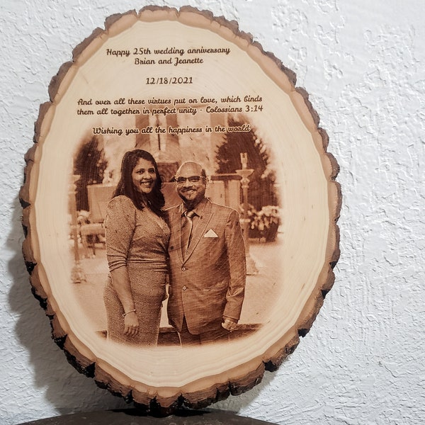 Wood Portrait - Etsy