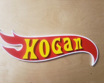 Hot Wheels Sign Wood - Etsy