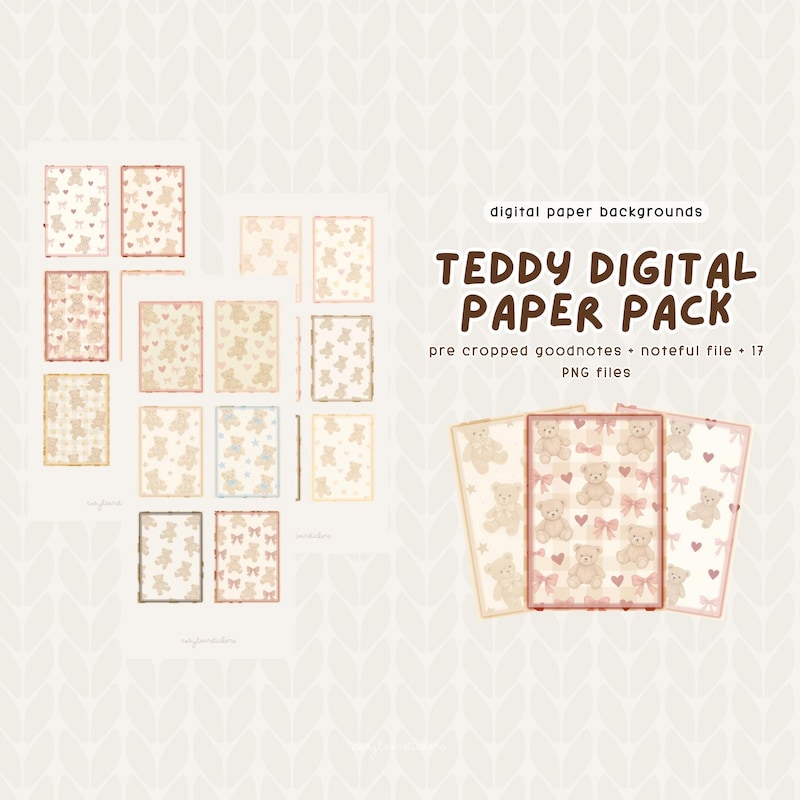 Cute Teddy Bear - Etsy