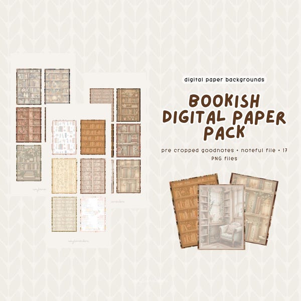 Bookish Planner - Etsy
