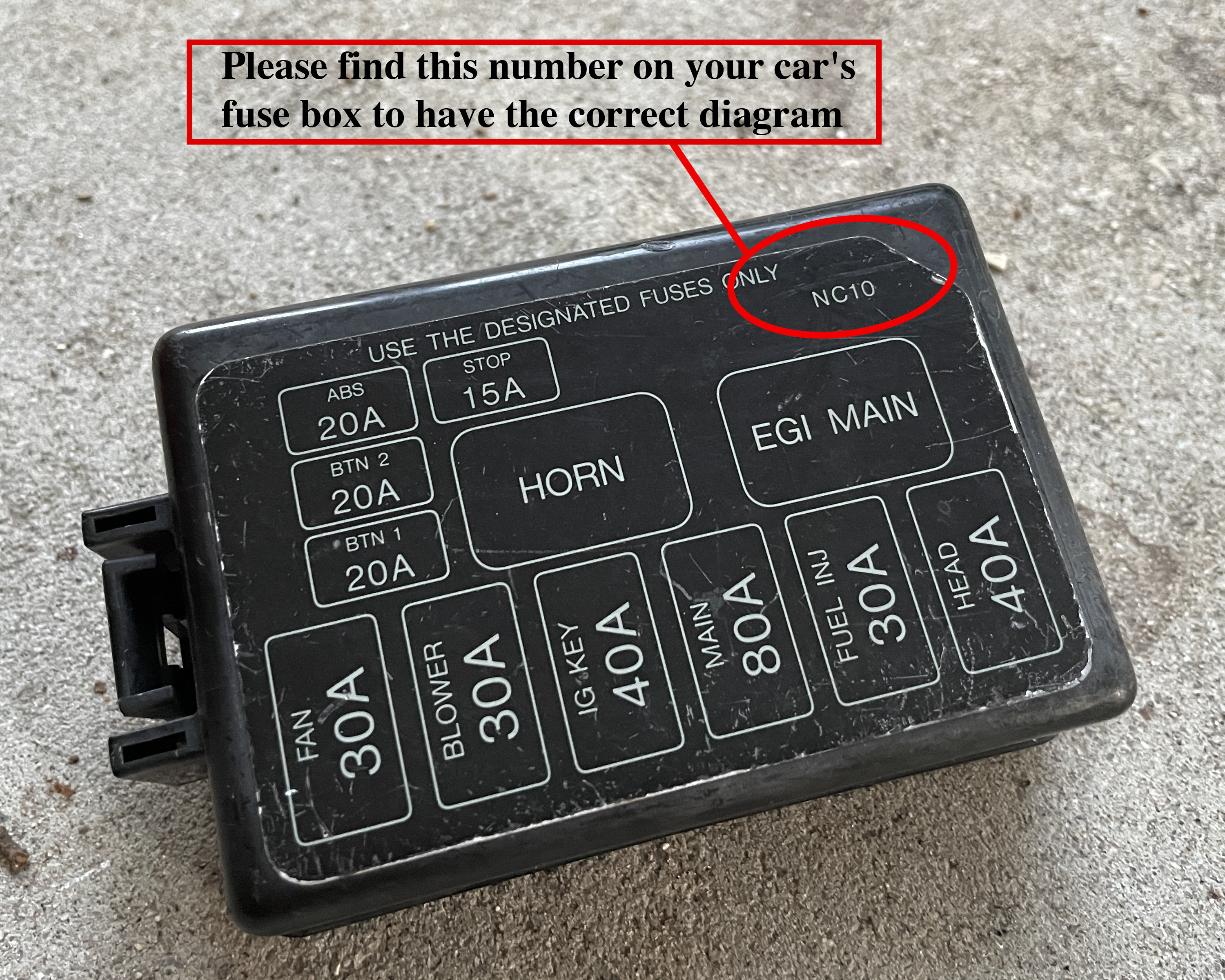 Mazda Miata MX5 nc10 NB Engine Bay Box Sticker Decal 99-00 - Etsy