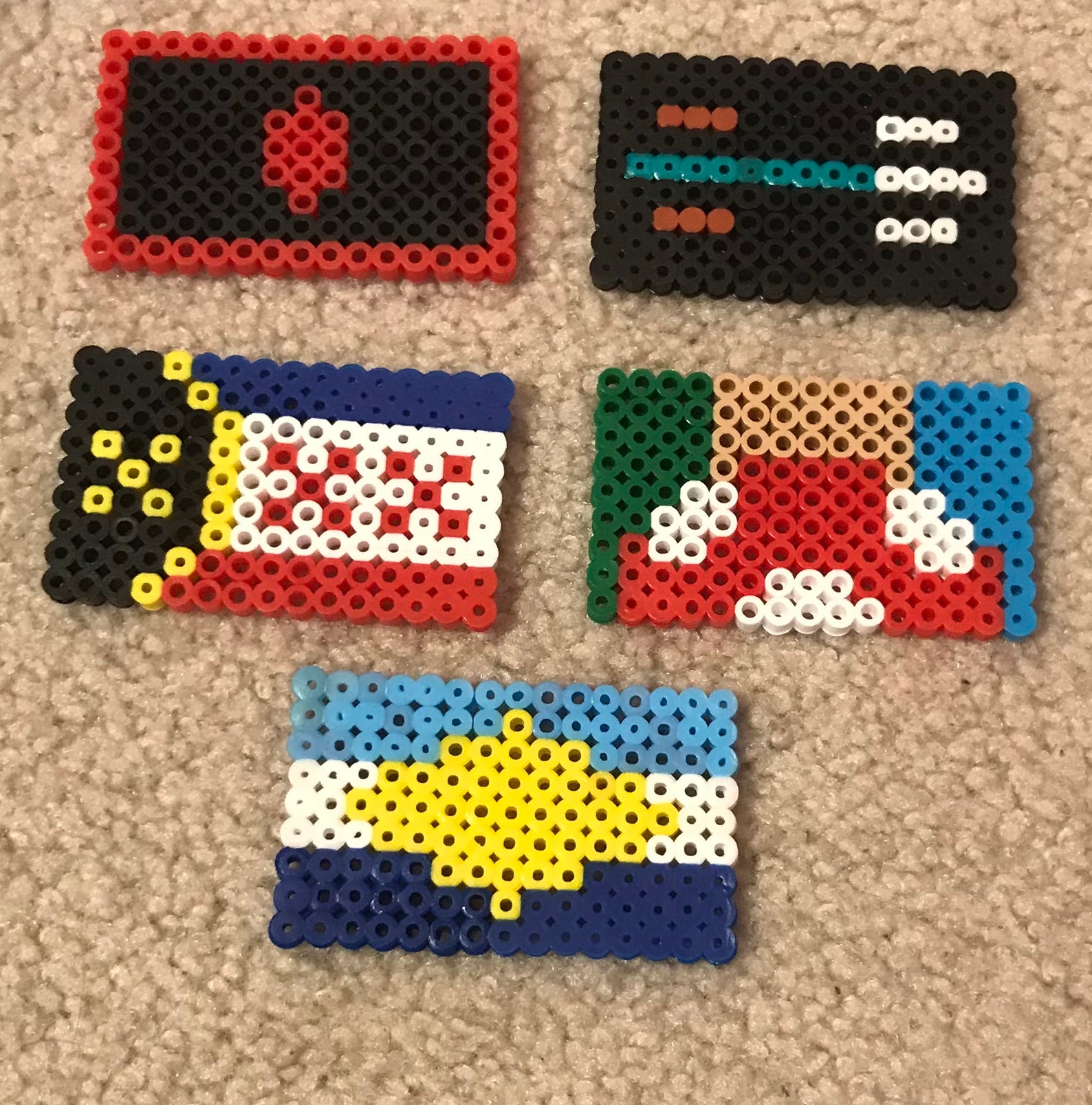 Dream Smp Inspired Perler Bead Keychains Etsy