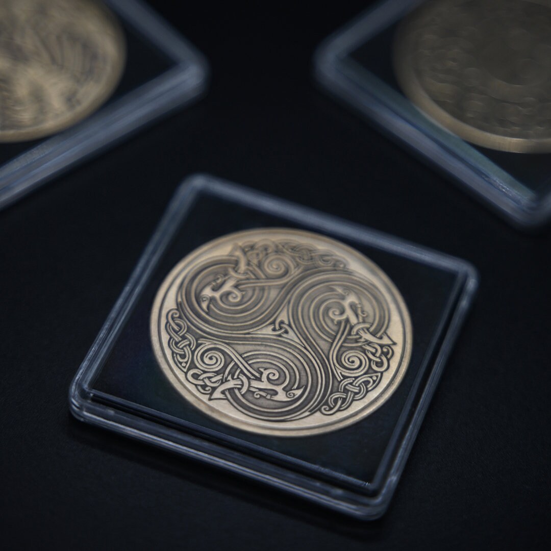 Custom Engraved Brass Challenge Coin & Decision Coin - Personalized ...