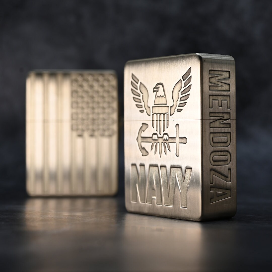 Customized Military Engraved Lighter, Army Gifts, Marines Gifts, Navy ...