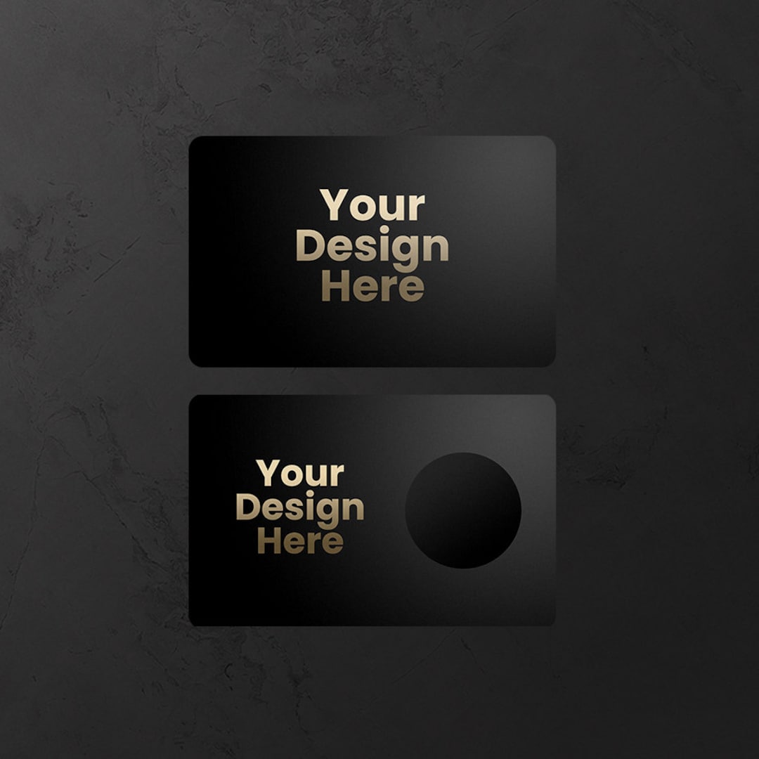 Custom Metal NFC Tap Business Card | Boost Your Business Reviews | FYRE ...