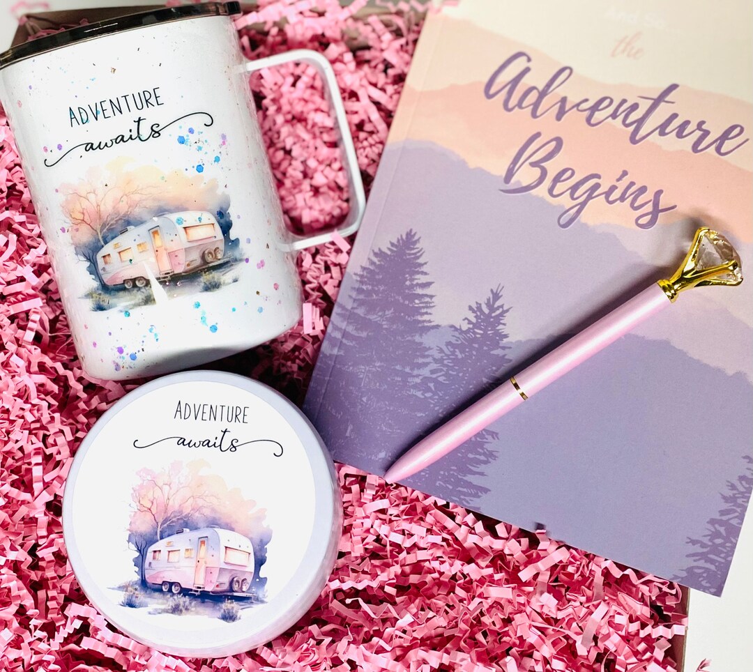Adventure Awaits Camping Gift Box - Etsy