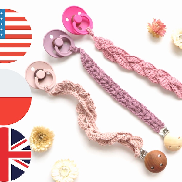 Crochet Pacifier - Etsy